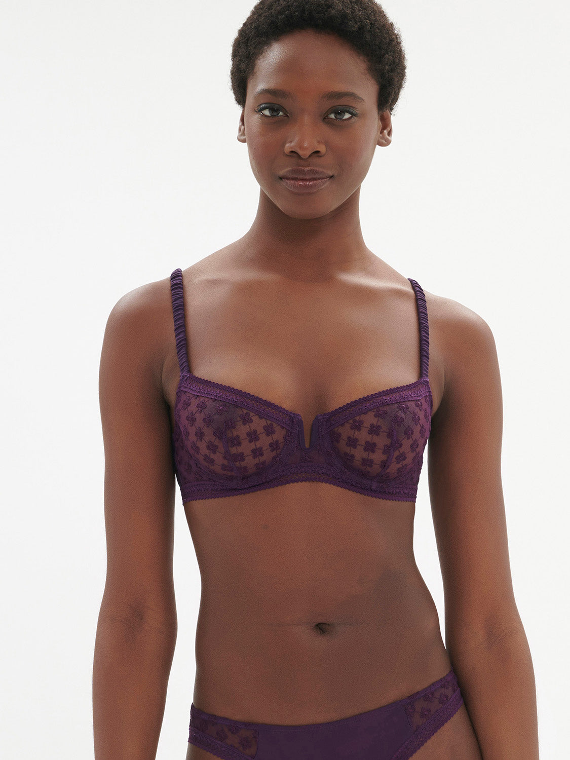 Soutien-gorge corbeille - Violet Euphoria– Simone Pérèle France