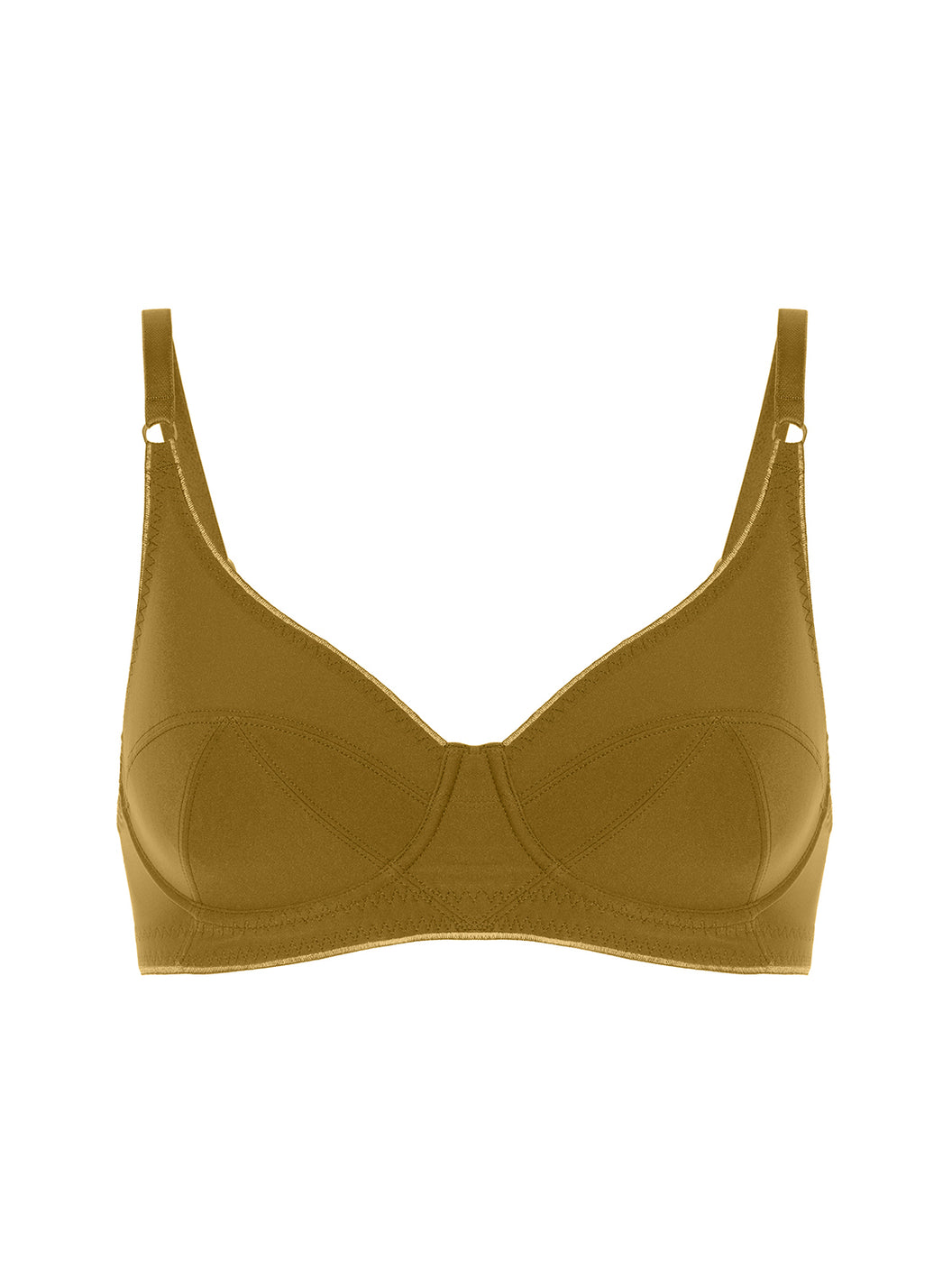 Soutien-gorge triangle - Bronze - Artifice - Simone Pérèle– Simone ...